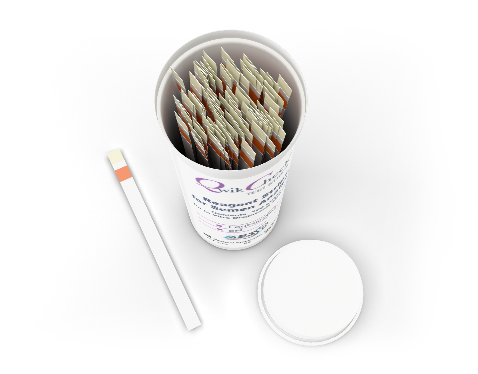 QwikCheck WBC/pH Reagent Test Strips – Medical Electronic Systems