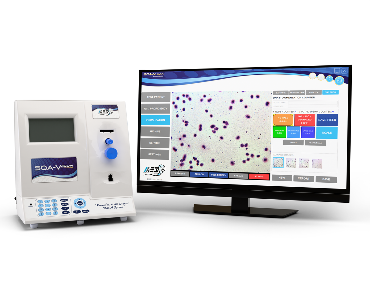 SQA-Vision Automated Sperm Quality Analyzer System - Including PC – Medical Electronic Systems
