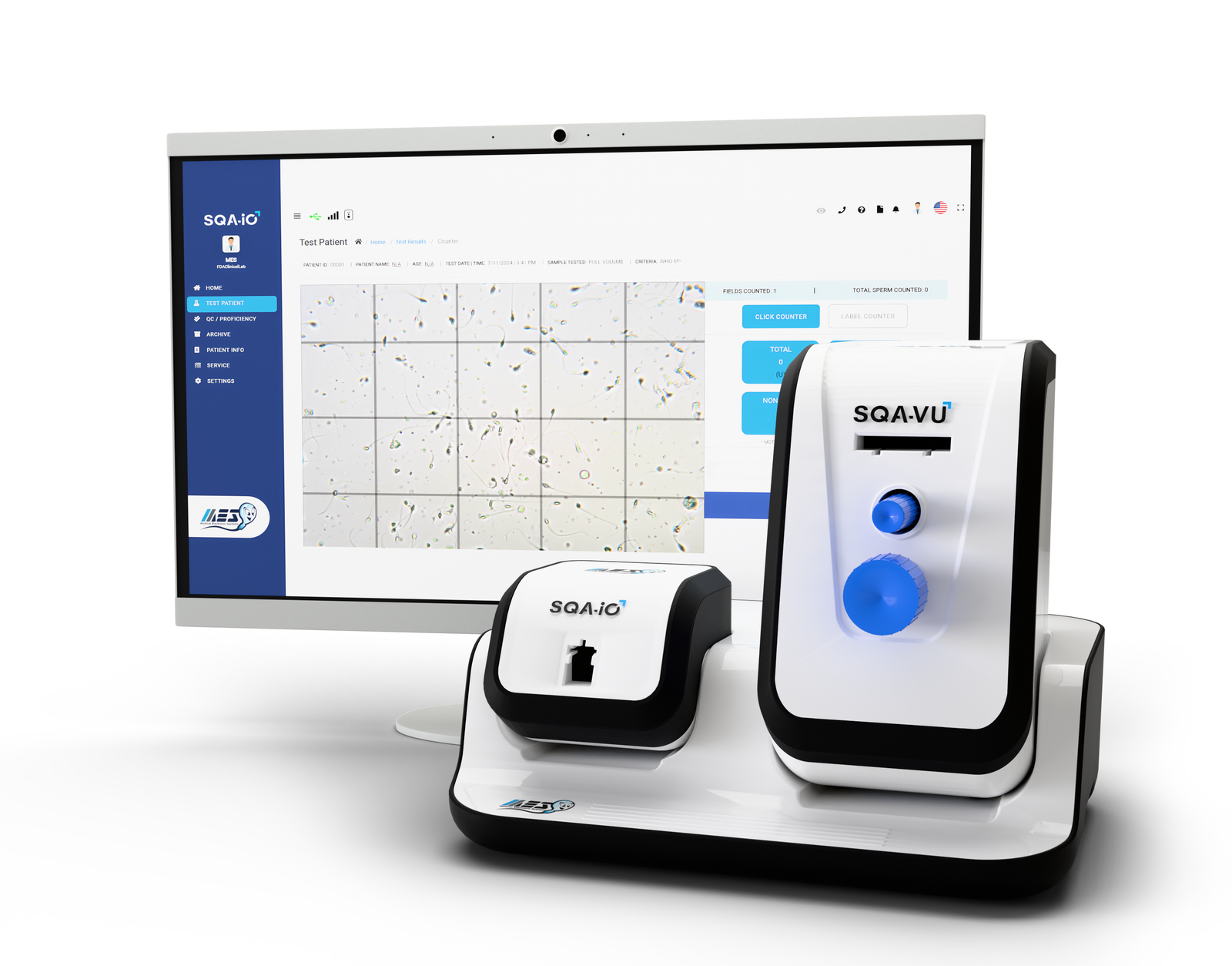SQA iO + VU – Medical Electronic Systems